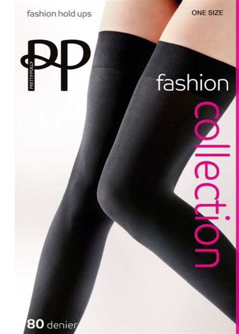 Pretty Polly 80 Den Hold Ups From Head To Hose