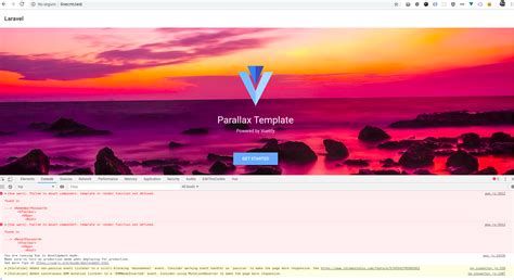 Cannot Login And Vuejs Errores Issue 5 Laravel Frontend Presets