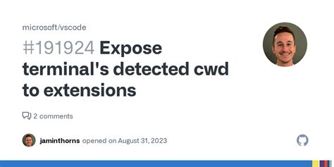 Expose Terminals Detected Cwd To Extensions · Issue 191924