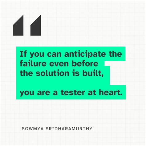 Sowmya Sridharamurthy On Linkedin Testengineer Testengineering Testing