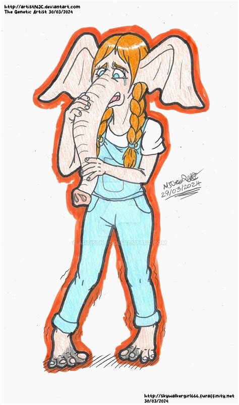 Comm Elephant Girl Tf By Artistnjc On Deviantart