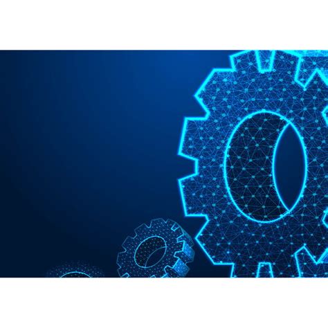 Gear Technology Vector Hd Png Images Abstract Technology Gear Background Isometric Gear Wheels