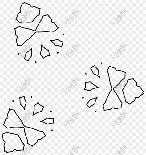 벡터 꽃 장식 패턴 만화 Png 일러스트 무료 다운로드 Lovepik