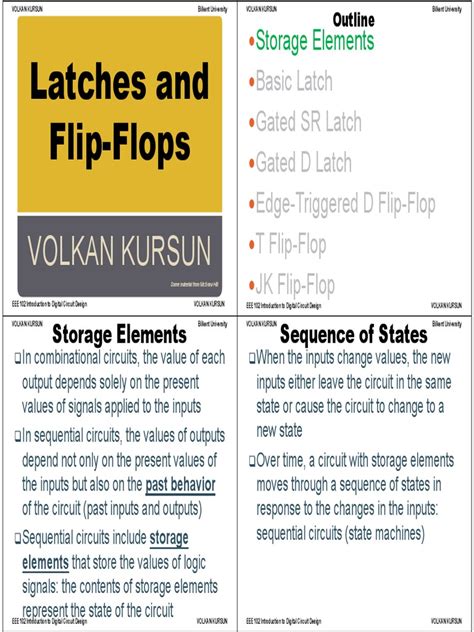 8 Latches And Flip Flops Pdf Electronic Design Computer