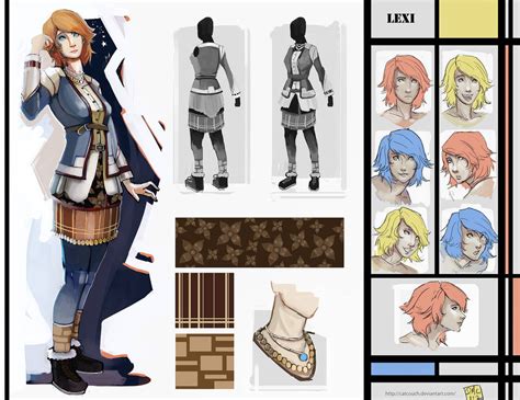 Lexi Character Sheet By Catcouch On Deviantart