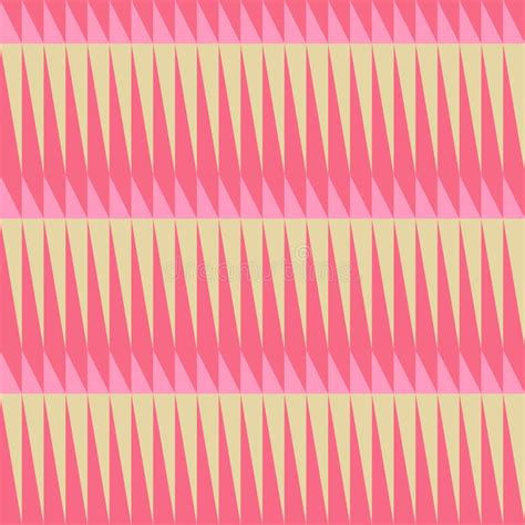 Seamless Geometric Pattern With Stripes Of Triangles Stock Vector Illustration Of Backdrop