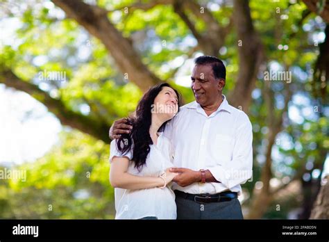 Old Interracial Couples In Love