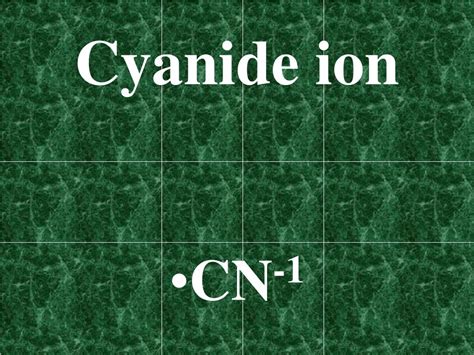 Ppt Polyatomic Ions Powerpoint Presentation Free Download Id 6046497