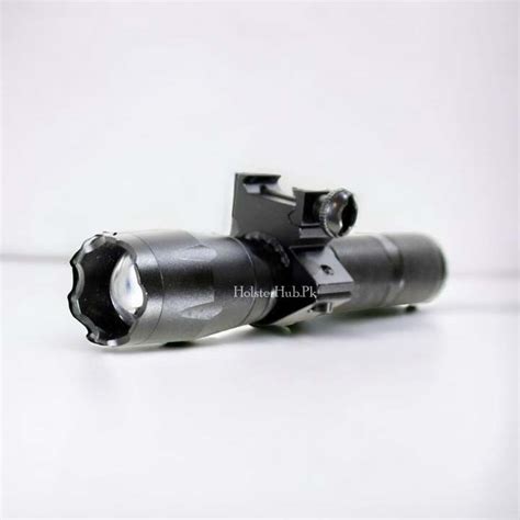 Tactical Rail Master Pro Flashlight For 20mm Picatinny Rail M16 M4 Ar15 Compatible Daraz Pk