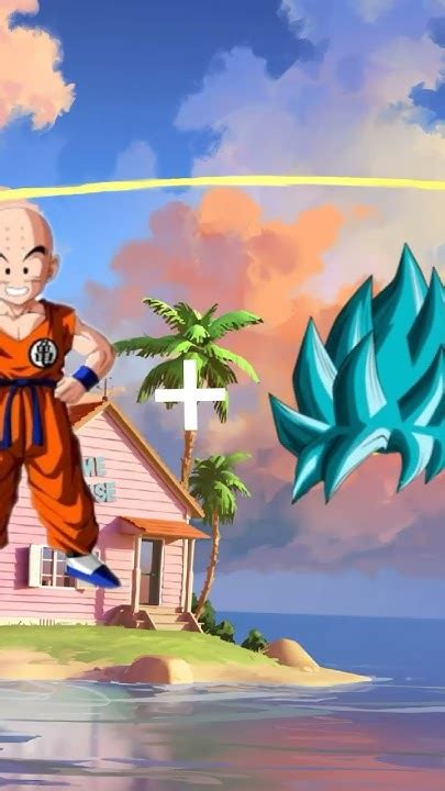 Krillin In Ssj Bule Mod 😂😂 Shorts Short Dragonball Youtube