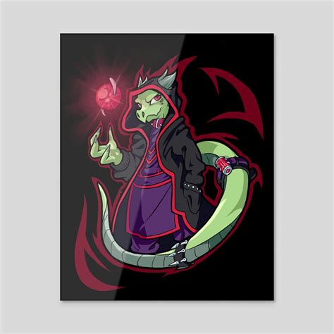 Kobold Wizard An Art Print By Kizupoko Inprnt