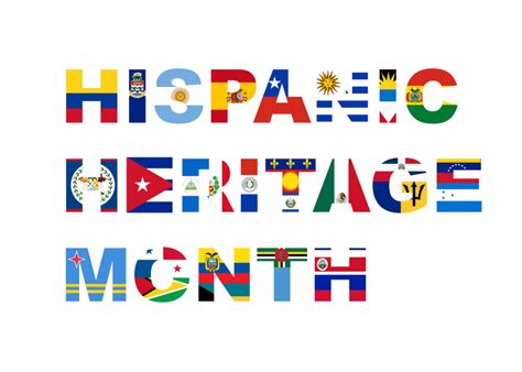 Hispanic Flags With Names