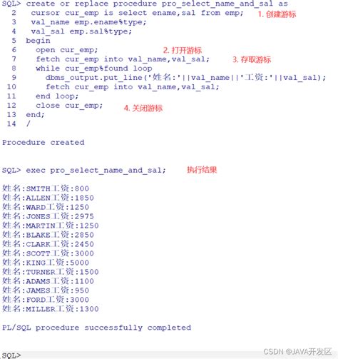 Oracle练习题（九）创建一个存储过程以员工号为参数修改该员工的工资。若该员工属于10号部门 则 Csdn博客