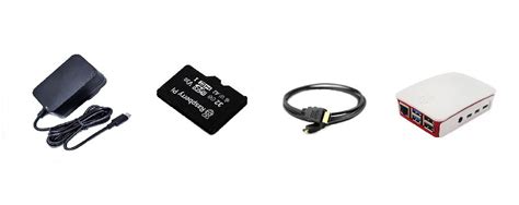 Raspberry Pi 4 Model B 4GB Budget Kit For Robotics