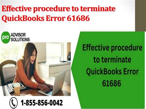 Ppt Effective Procedure To Terminate Quickbooks Error 61686