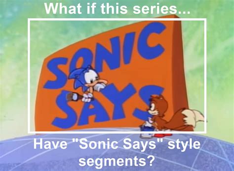 What If Series Have Sonic Says Style Segments By Animationlover247 On Deviantart