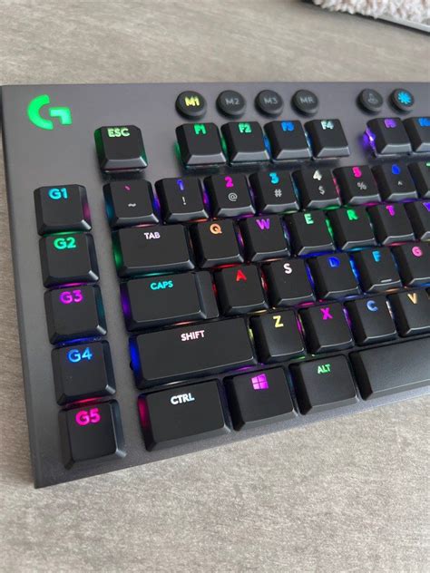 Logitech G Mechanical RGB Keyboard Tactile Computers Tech Parts Accessories Computer