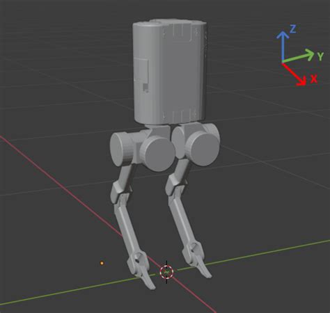 Bipedal Robot Configuration A Robot Cad Model B The Link And Joint Download Scientific
