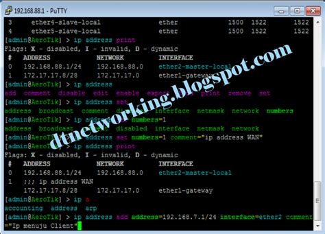 KONFIGURASI IP ADDRESS MIKROTIK Govincer Blog