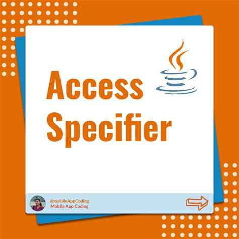 What Are Access Specifiers In Java Mobile App Coding