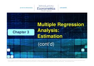 Homework For Econometricsconfidence Interval T Test F Test Homework For Econometrics