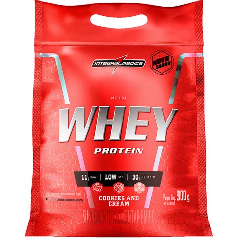Nutri Whey Protein Cookies Integralmedica Refil 900g Coop Drogaria