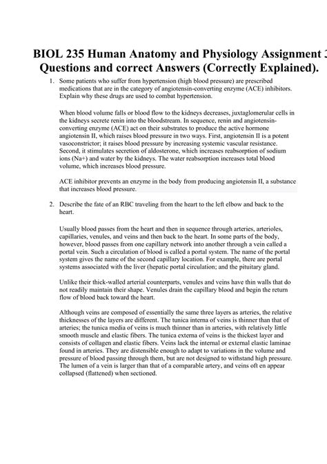 biol 235 human anatomy and physiology assignment 3 questions and