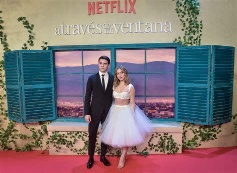 Through My Window S Clara Galle Julio Pena Hit The Red Carpet Ahead Of Their Sexy New Netflix