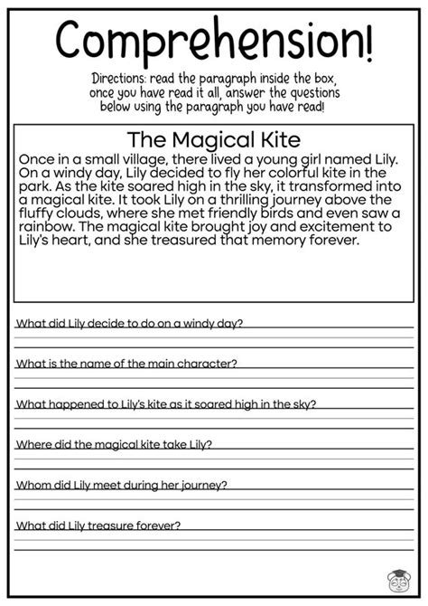 5th Grade Reading Comprehension Worksheets Engaging Exercises