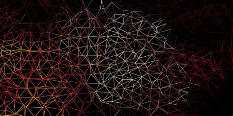 Dark Orange Vector Triangle Mosaic Template 23050357 Vector Art At Vecteezy