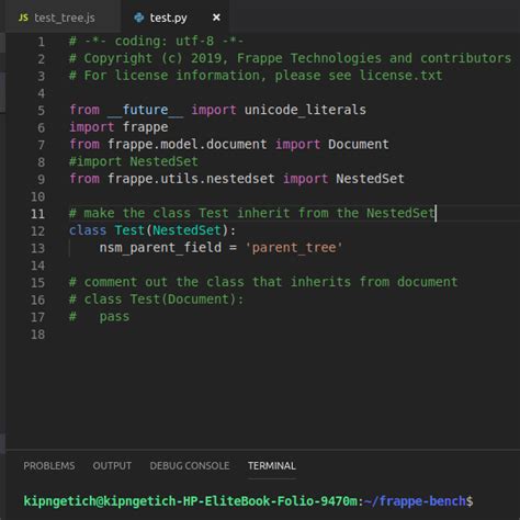 Create Tree View And A Tree Browser For Any Doctype App Development
