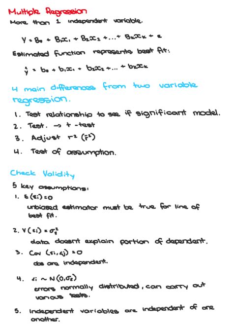 Multiple Regression Lecture Multiple Regression More Than 1