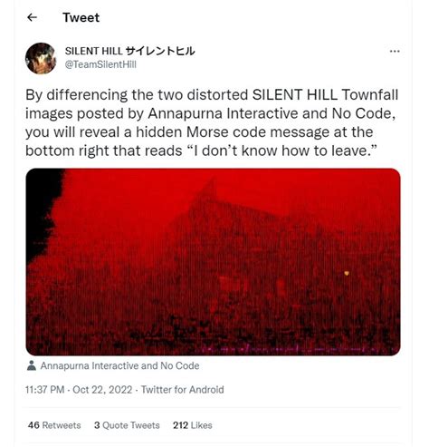 Hidden Morse Code Message I Dont Know How To