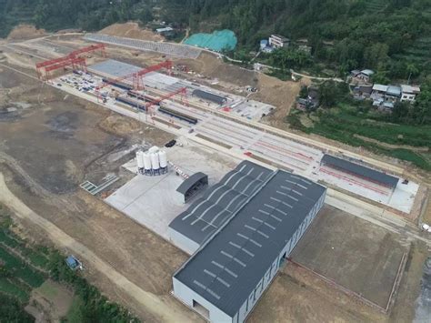 巫云开高速首片T梁浇筑完成 全线桥梁进入上部结构施工 重庆 新闻中心 长江网 cjn cn