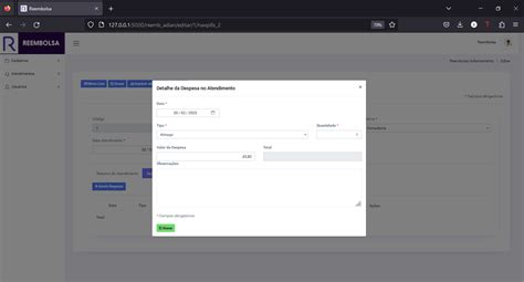 Github Icarogracianoreembolsa Sistema Para Reembolso De Despesas