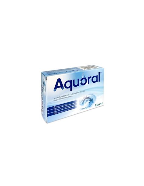 Aquoral Gotas Oftal 05ml 20 U