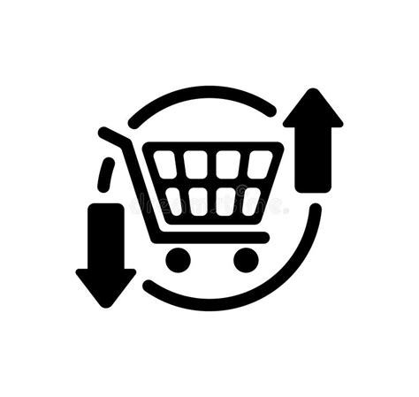 Vector Icon Illustration Of Price Increase Decrease Price Fluctuation