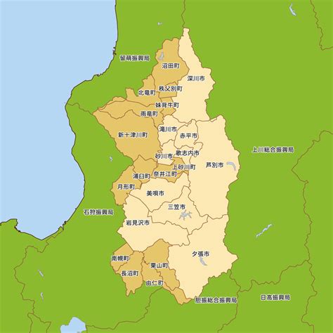 北海道空知総合振興局の地図 Map It マップイット