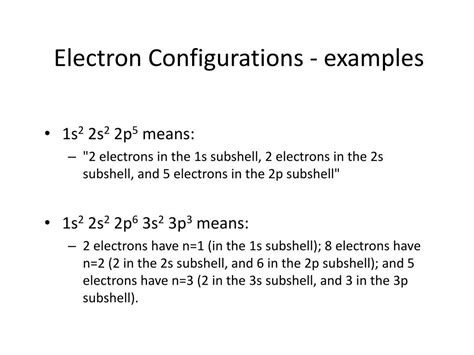 PPT Electron Configurations PowerPoint Presentation Free Download ID