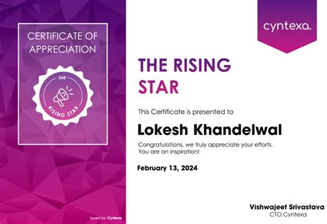 Lokesh Khandelwal On Linkedin Ecstatic To Share That Ive Been Awarded