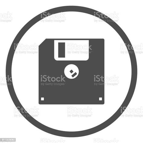 버튼 표시를 저장 합니다 다시 원에 플로피 디스크의 벡터 아이콘 0명에 대한 스톡 벡터 아트 및 기타 이미지 0명 검은색
