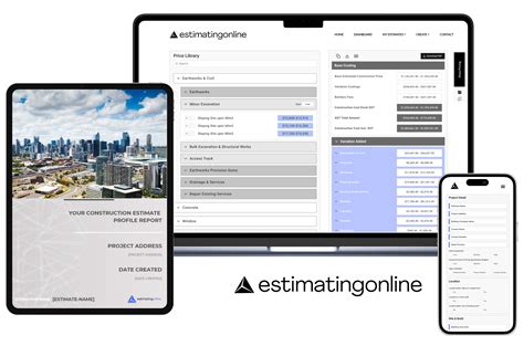 Builders Construction Estimating Software Estimating Online