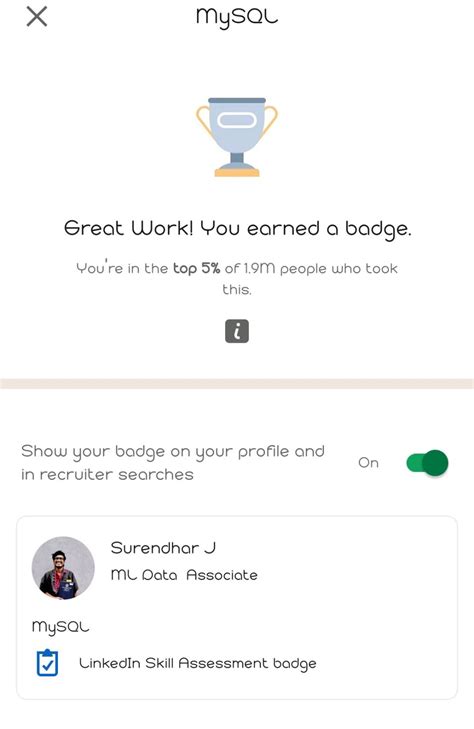 surendhar j on linkedin linkedin linkedinlearning mysql dataanalytics skills…
