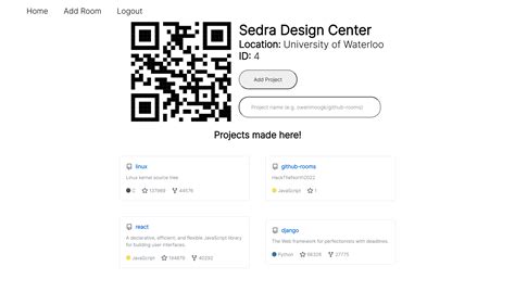 Github Rooms Devpost