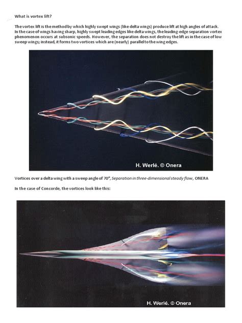 Aerodynamics What Is Vortex Lift Pdf Lift Force Vortices