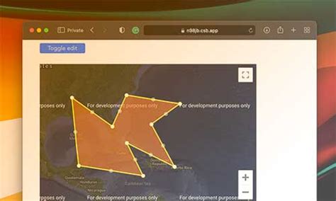 Create Gmaps Editable Polygons With Toggle For Editable And Draggable