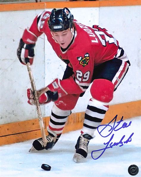Steve Ludzik Autographed Chicago Blackhawks 8x10 Icon Autographs