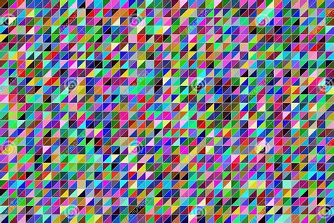Color Abstract Triangle Strip Pattern Generative Art Background Digital Drawing Surface