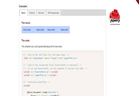 Awesome Css JQuery Dropdown Menu Examples Tutorials WP Freeware