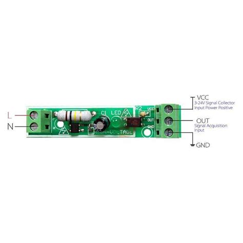 Channel V AC Optocoupler Isolation Module For PLC Robo Nepal